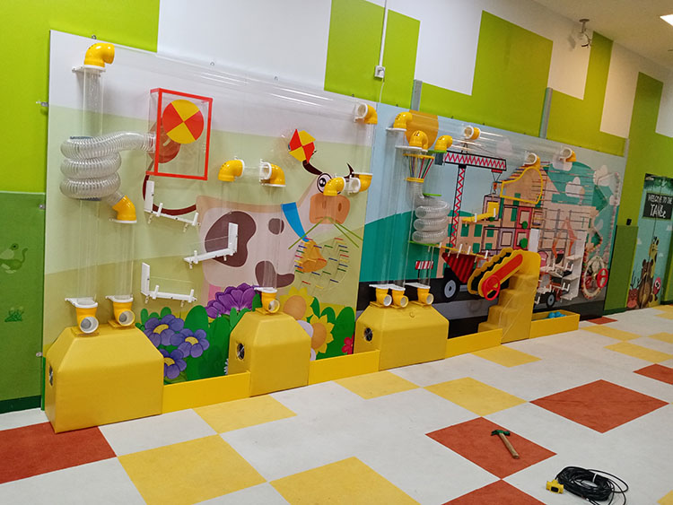 Qiaoqiao Amusement Parks Indoor Playground Child Interactive Games ...